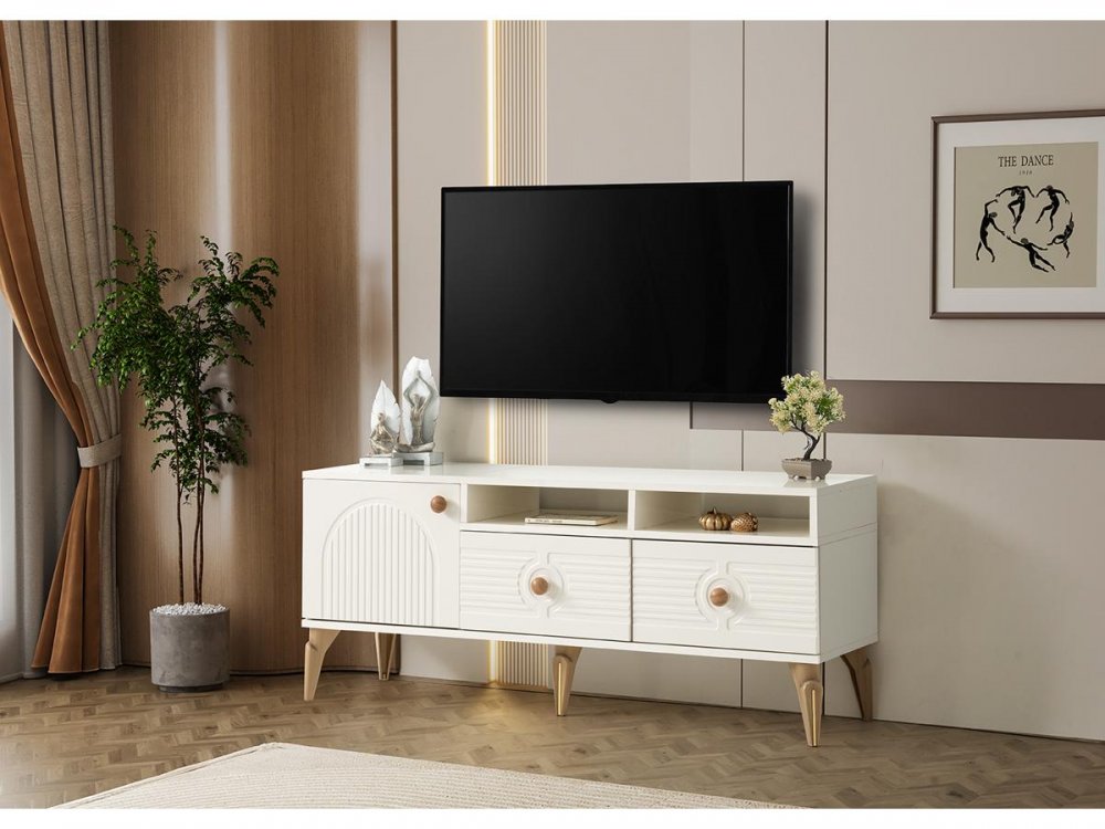DELHİ BOHEM TV SEHPASI 140 CM 1121 aytaşı En Uygun Fiyatlarla | Bode Home Collection